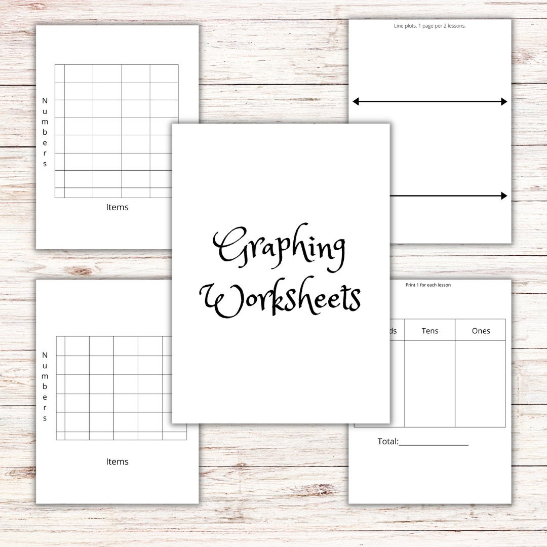 Graphing in the Kitchen Elementary School Math - Etsy