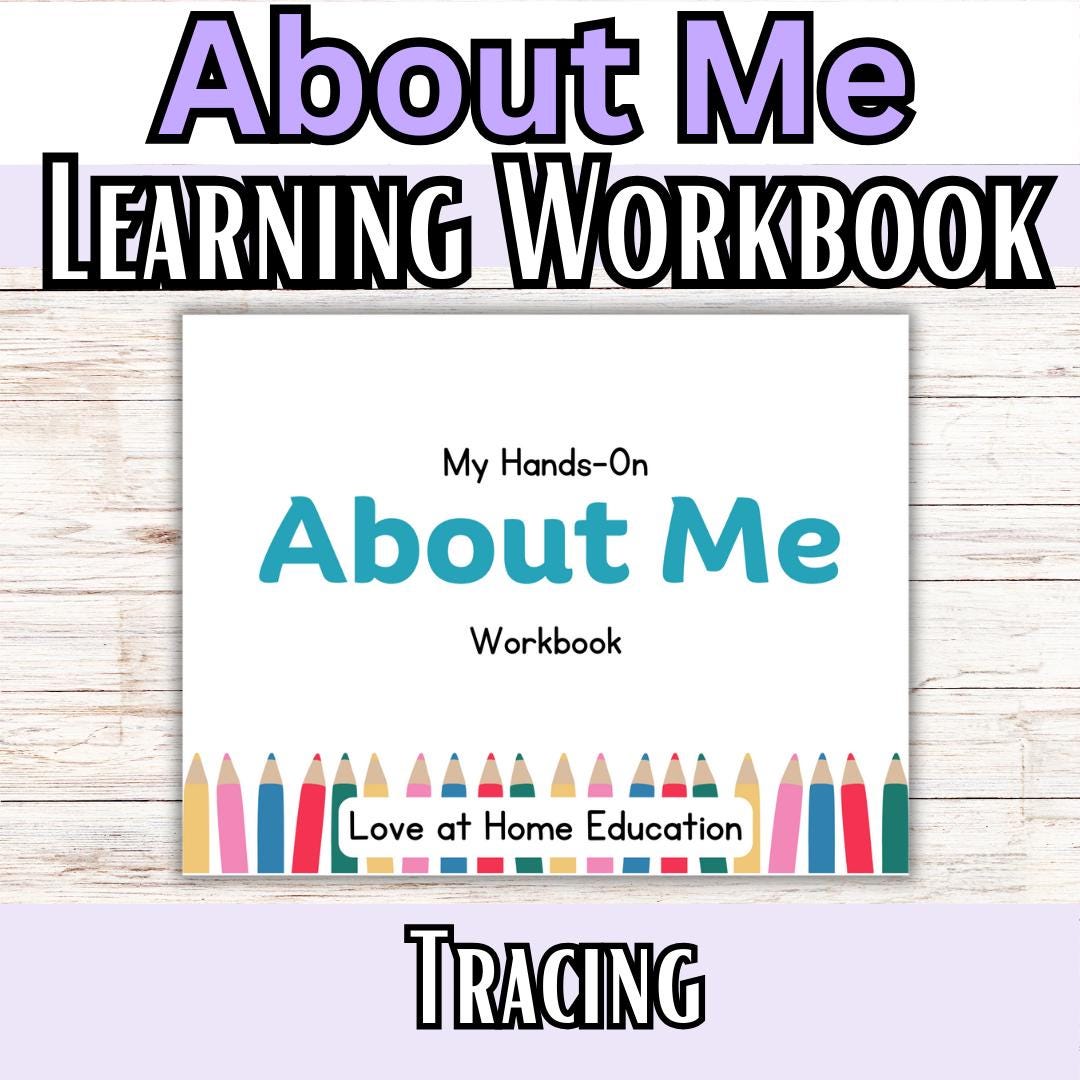 All About Me Book- Write It In- Name, Age, Address, Phone Number ...
