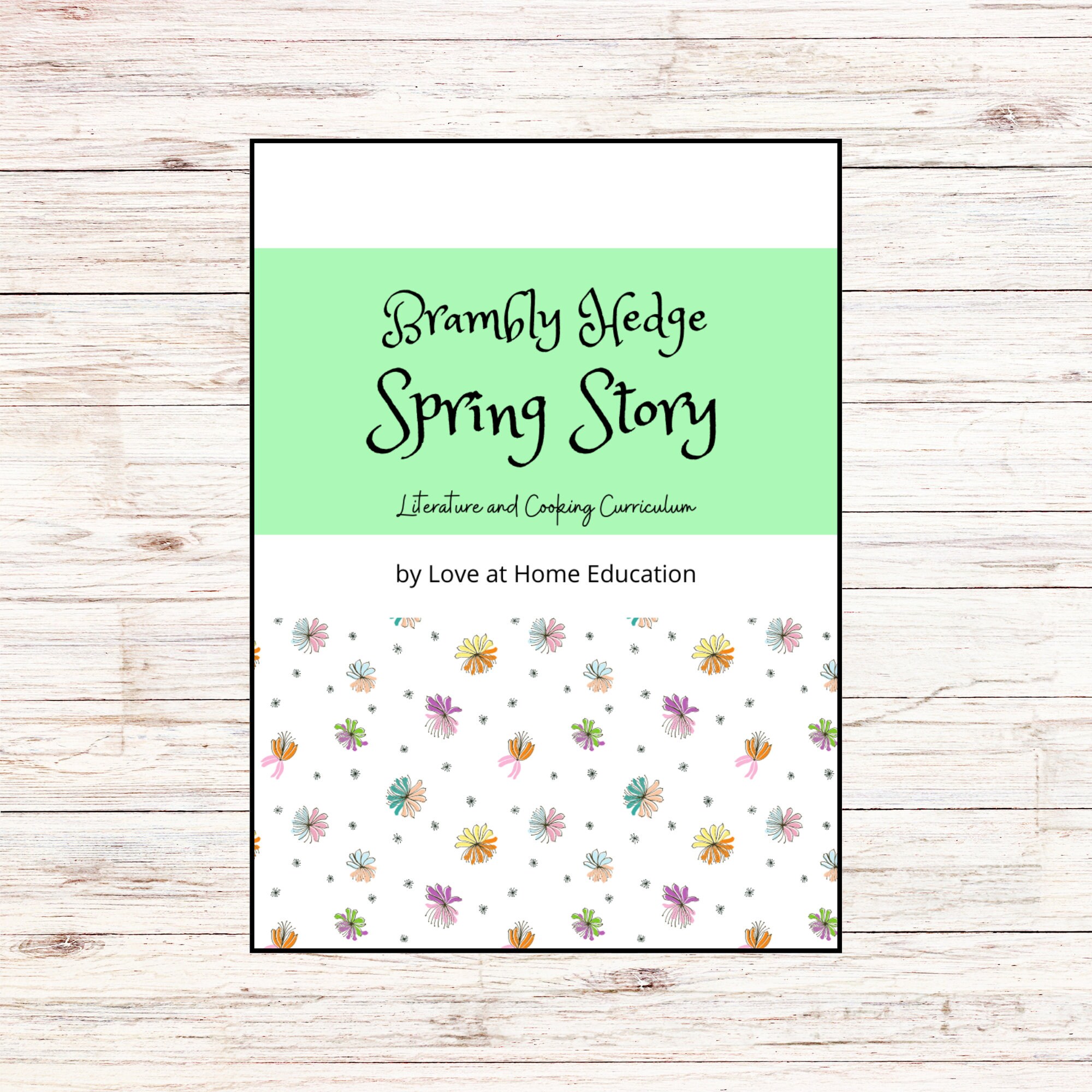 Brambly Hedge Summer Story Book Guide, Homeschool Literature and ...