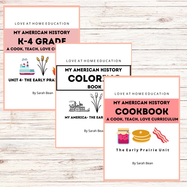American History Curriculum | K-4 Homeschool (digital Download) - Etsy