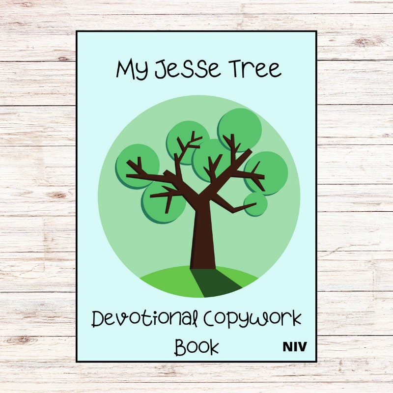 Jesse Tree Devotional Copywork | KJV Version | Charlotte Mason | Bible ...