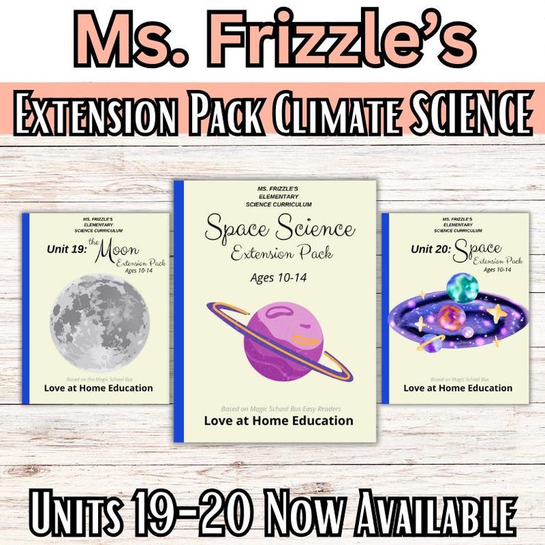 Ms. Frizzle Science Curriculum Extension Pack – 20 Units (digital ...