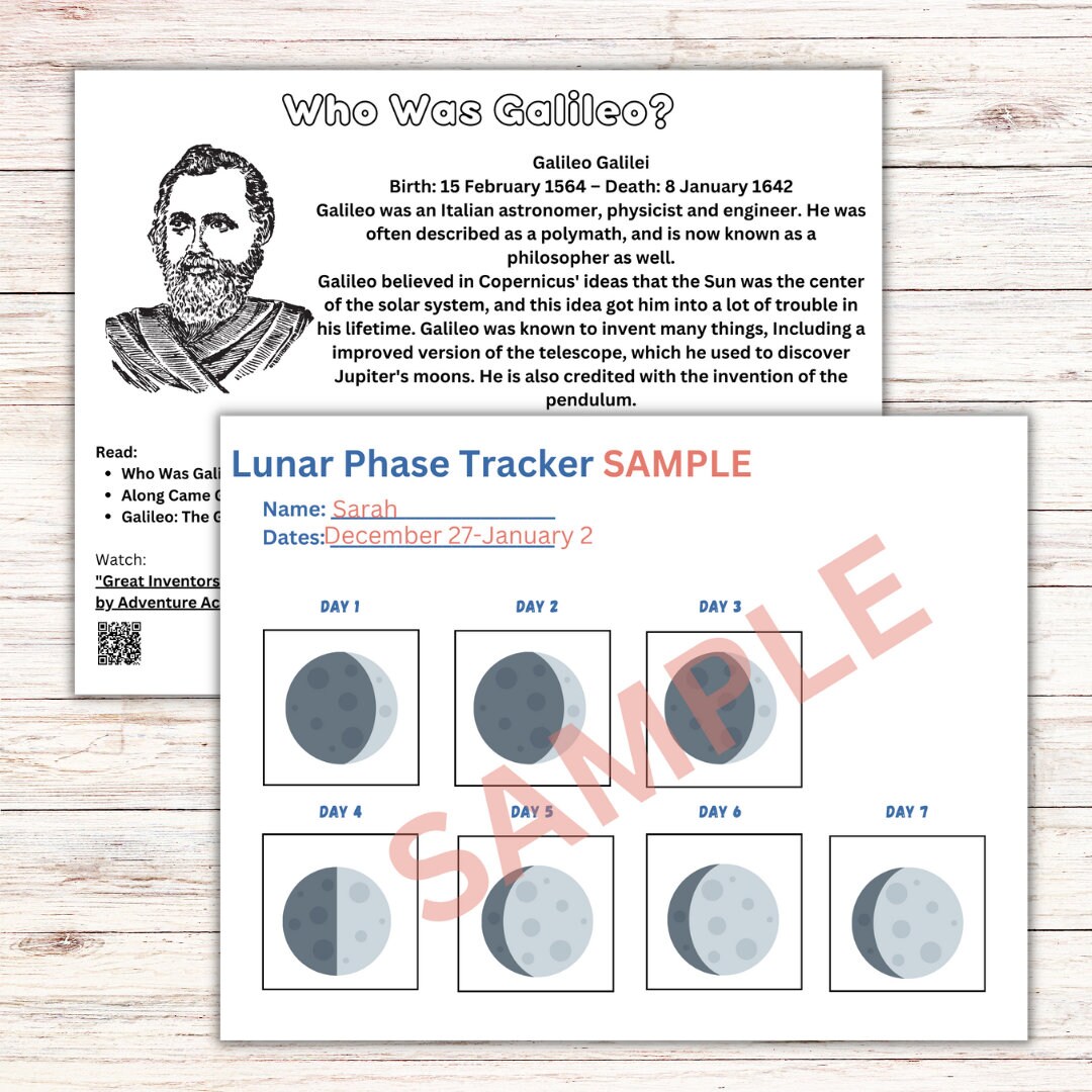 Unschooling Calendar Volume 1: SPACE | Homeschool Resources | Preschool ...