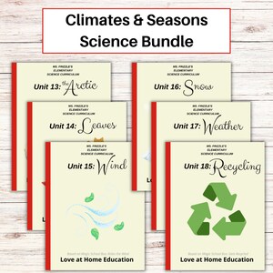 Ms. Frizzle Weather Homeschool Unit – Elementary Science STEAM (digital ...