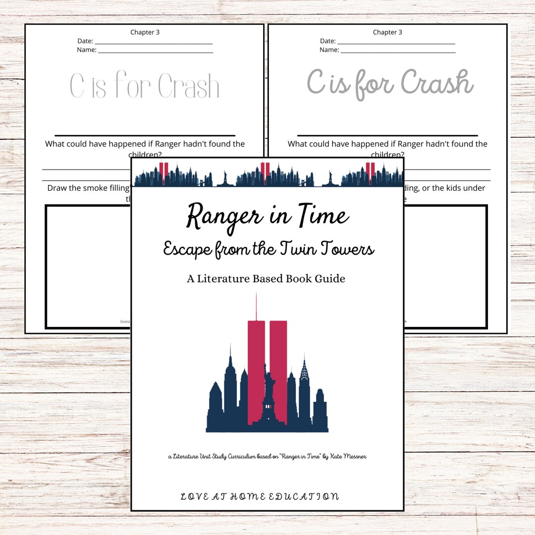 Ranger in Time: Escape From the Twin Towers Book Guide - Etsy