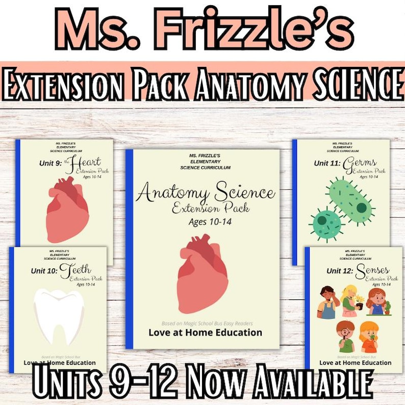Ms. Frizzle Science Curriculum Extension Pack – 20 Units (digital ...