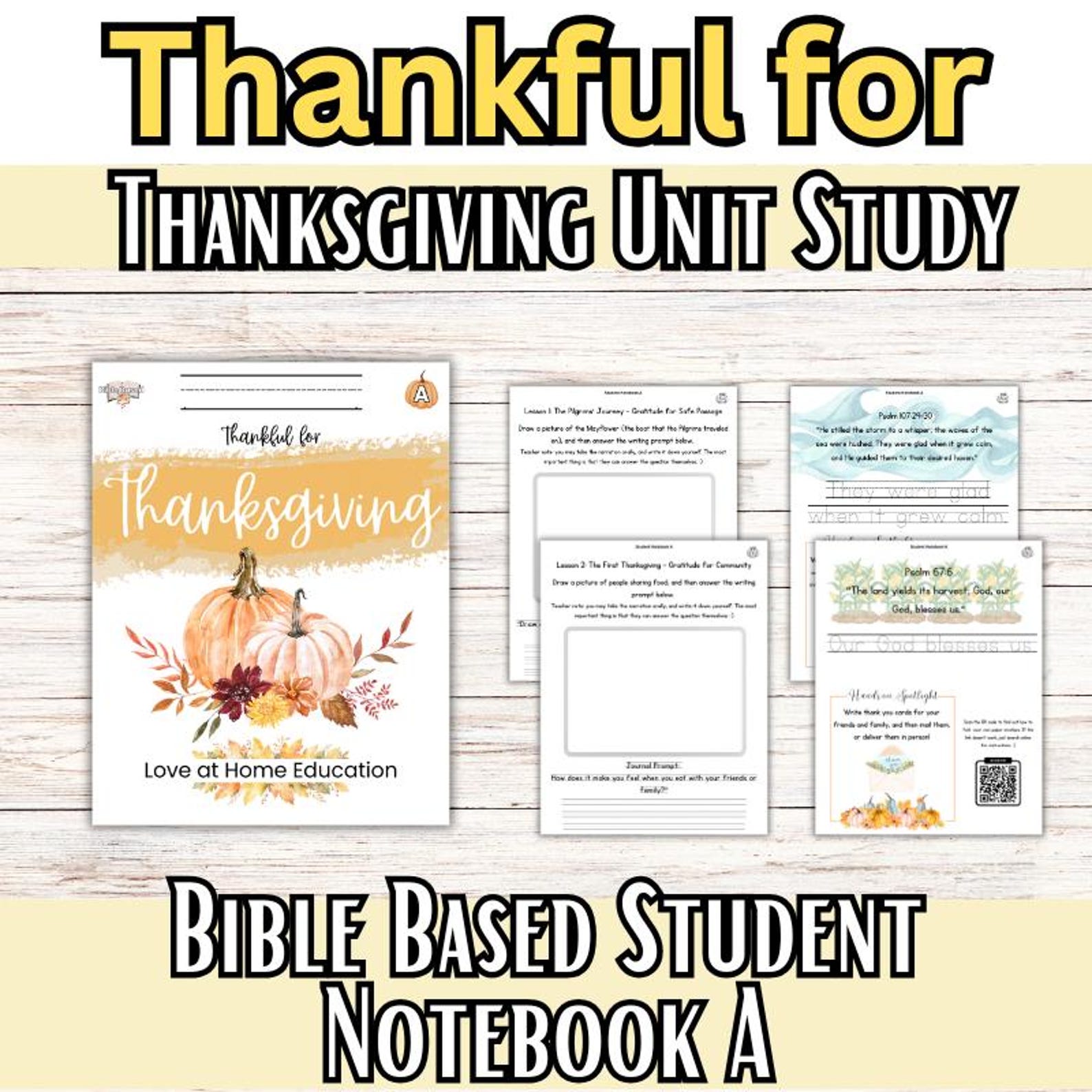 Teachers' Guide- Faith and Secular- Thankful for Thanksgiving ...