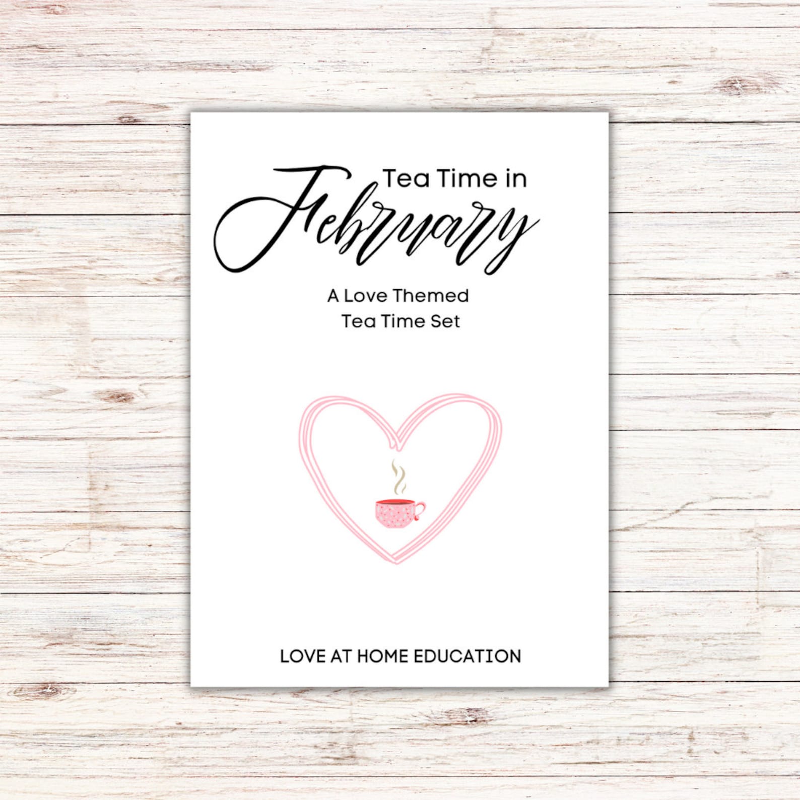 January Tea Time Guide | Homeschool Book Guide | Homeschool Literature ...