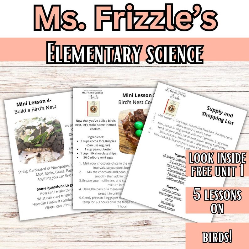 Ms. Frizzle's Science Curriculum - 20 Unit Homeschool Bundle (digital ...