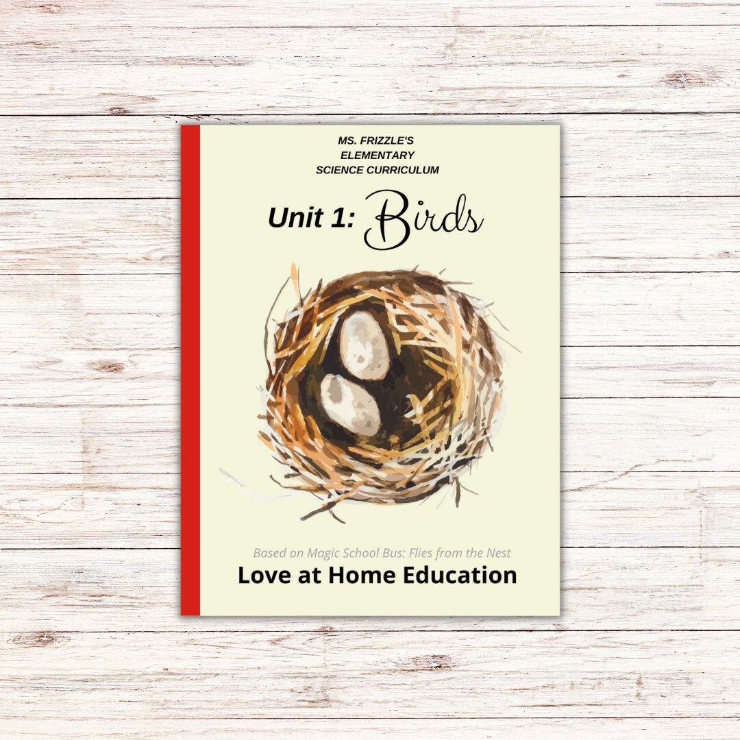 Unit 1 Birds Ms. Frizzle's Elementary Science - Etsy