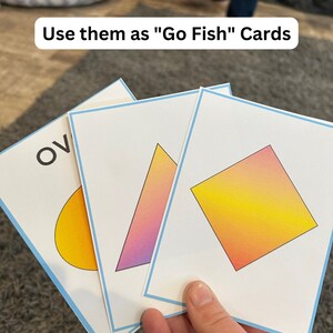 Prek-4th Grade Shape Card Game | Homeschool and Unschool Math Resources ...