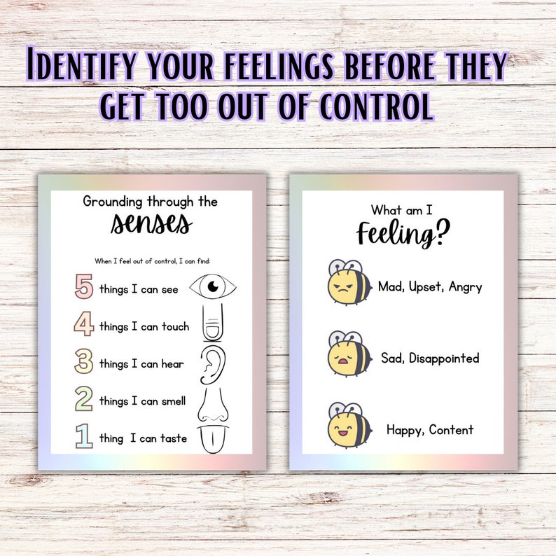 Calm Down Corner Emotional Learning Posters – Empower Your Emotions ...
