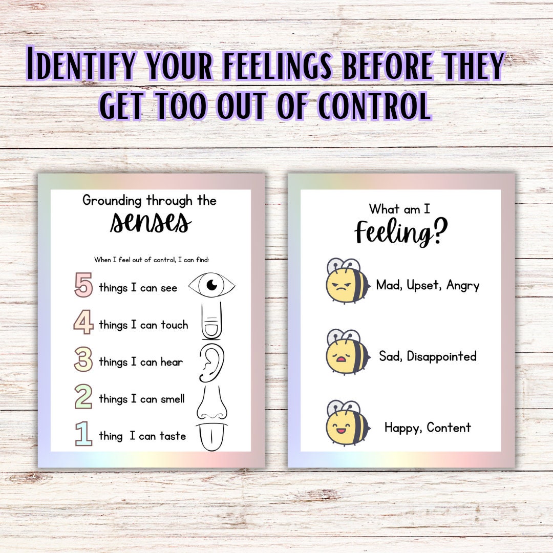 Calm Down Corner Emotional Learning Posters – Empower Your Emotions ...