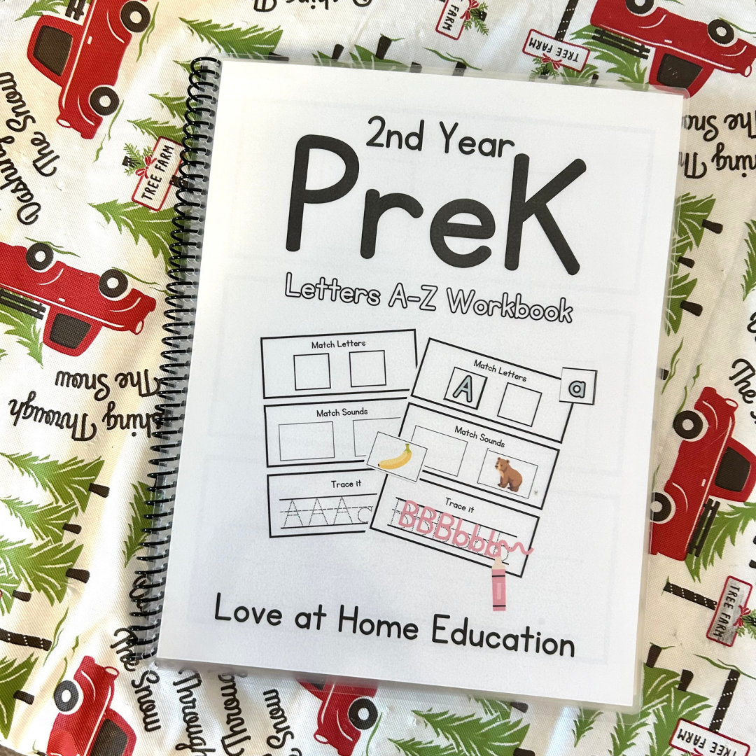 2nd Year Prek A-Z Busy Book - Alphabet Busy Book for Preschoolers ...