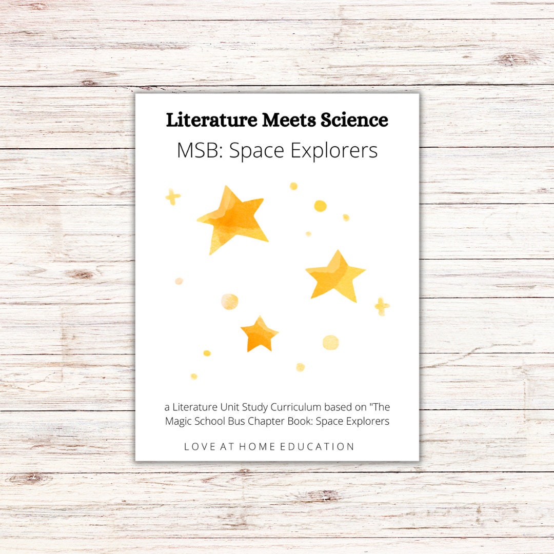 Space Explorers Book Guide From Magic School Bus Chapter Books ...