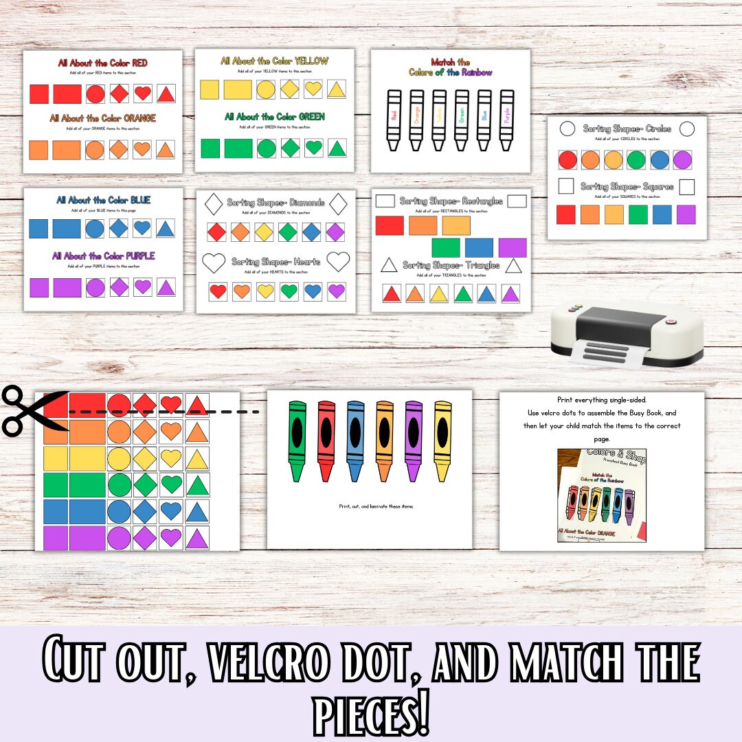 Preschool and Toddler Colors and Shapes TRACING BOOK Perfect for ...