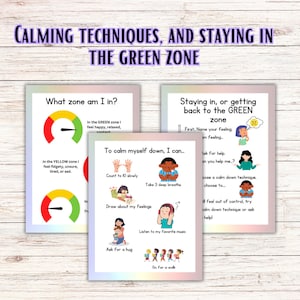Calm Down Corner Emotional Learning Posters – Empower Your Emotions ...