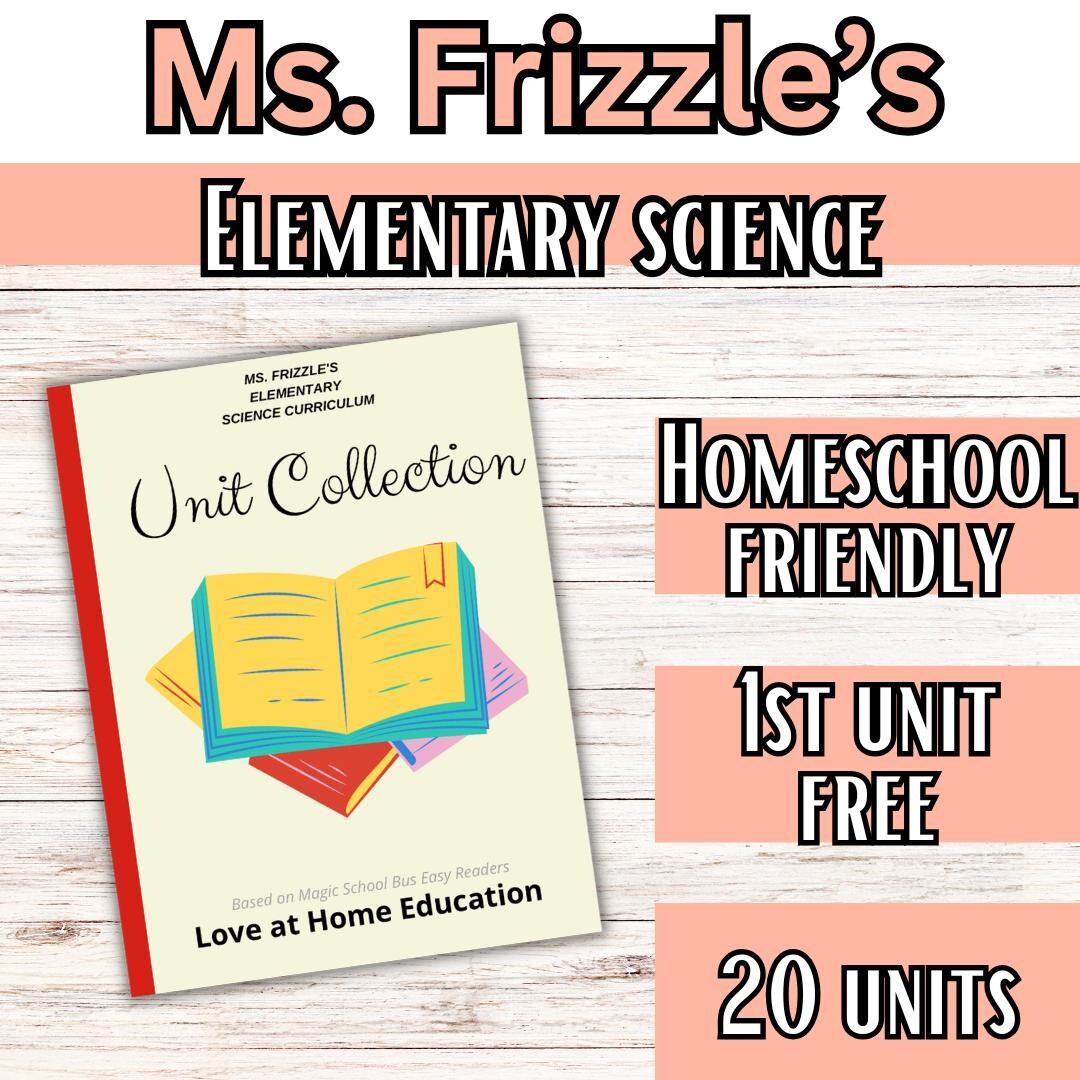Ms. Frizzle's Science Curriculum - 20 Unit Homeschool Bundle (digital ...