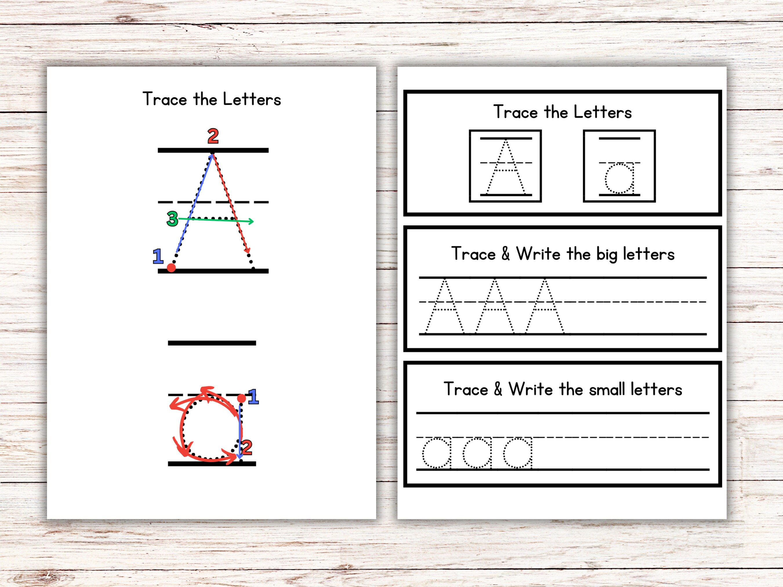 2nd Year Prek A-Z Tracing Book Alphabet Trace Book for Preschoolers ...