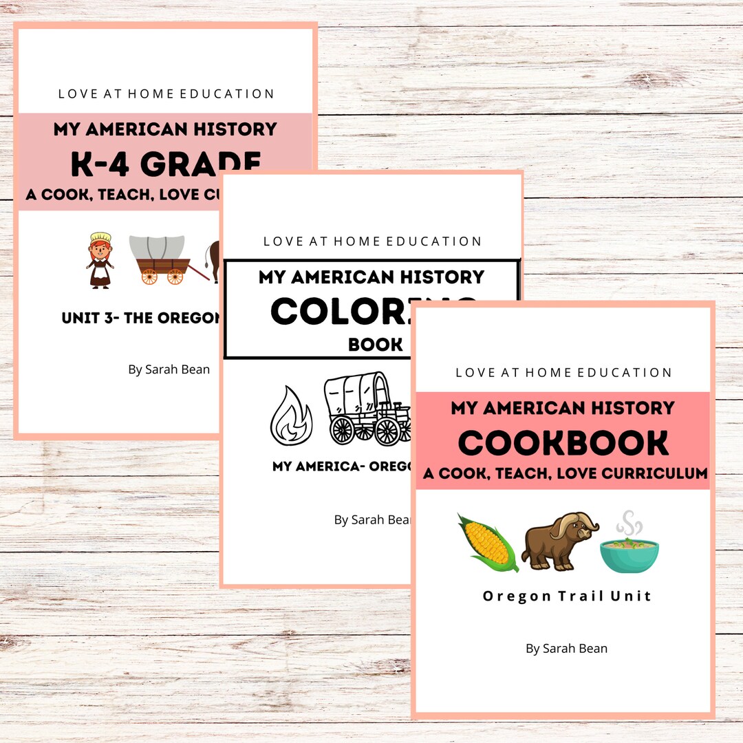 Oregon Trail Unit Study | Homeschool History, K-4 (digital Download) - Etsy