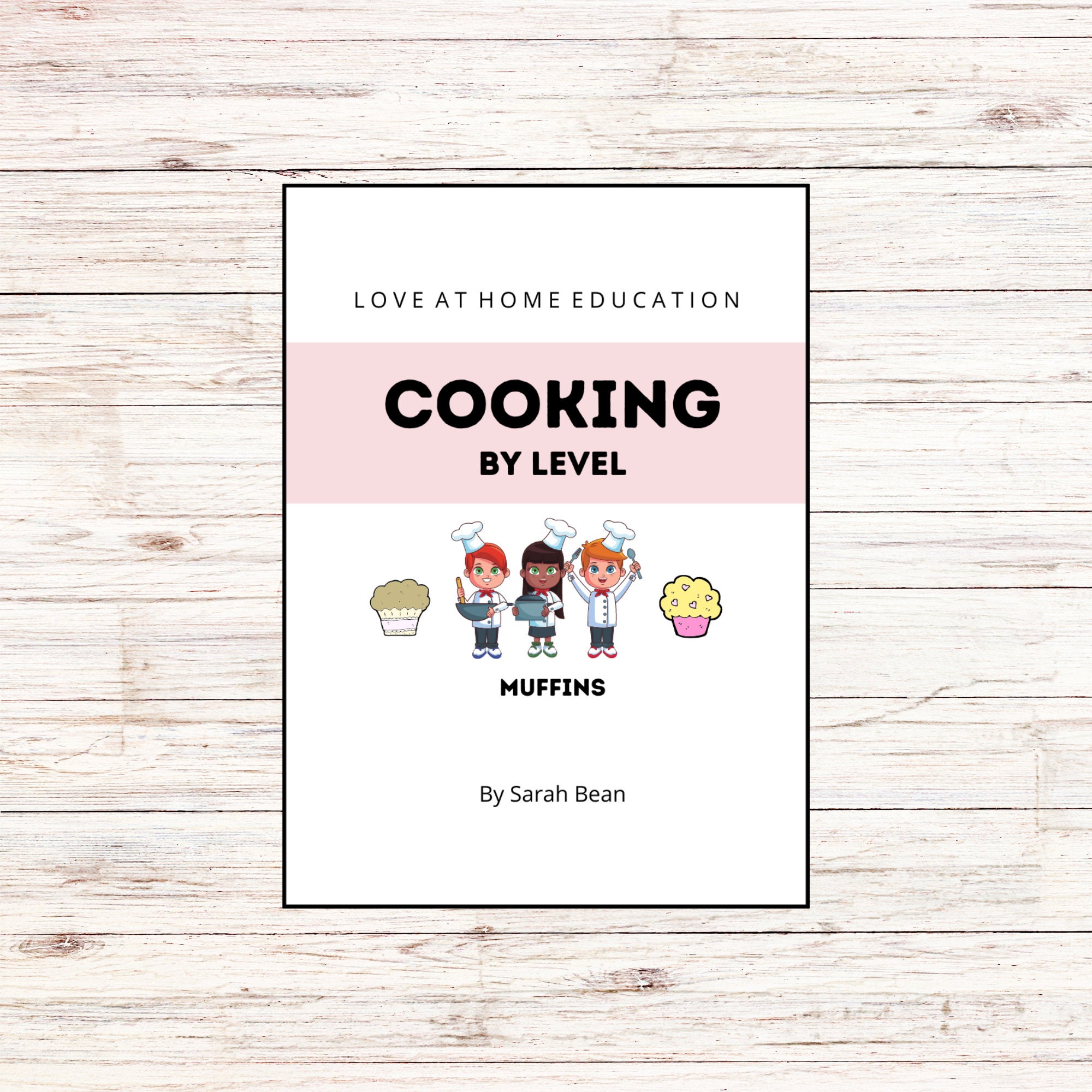 Kids Cookbook Volume 6 Muffins Distance Learning Cooking - Etsy