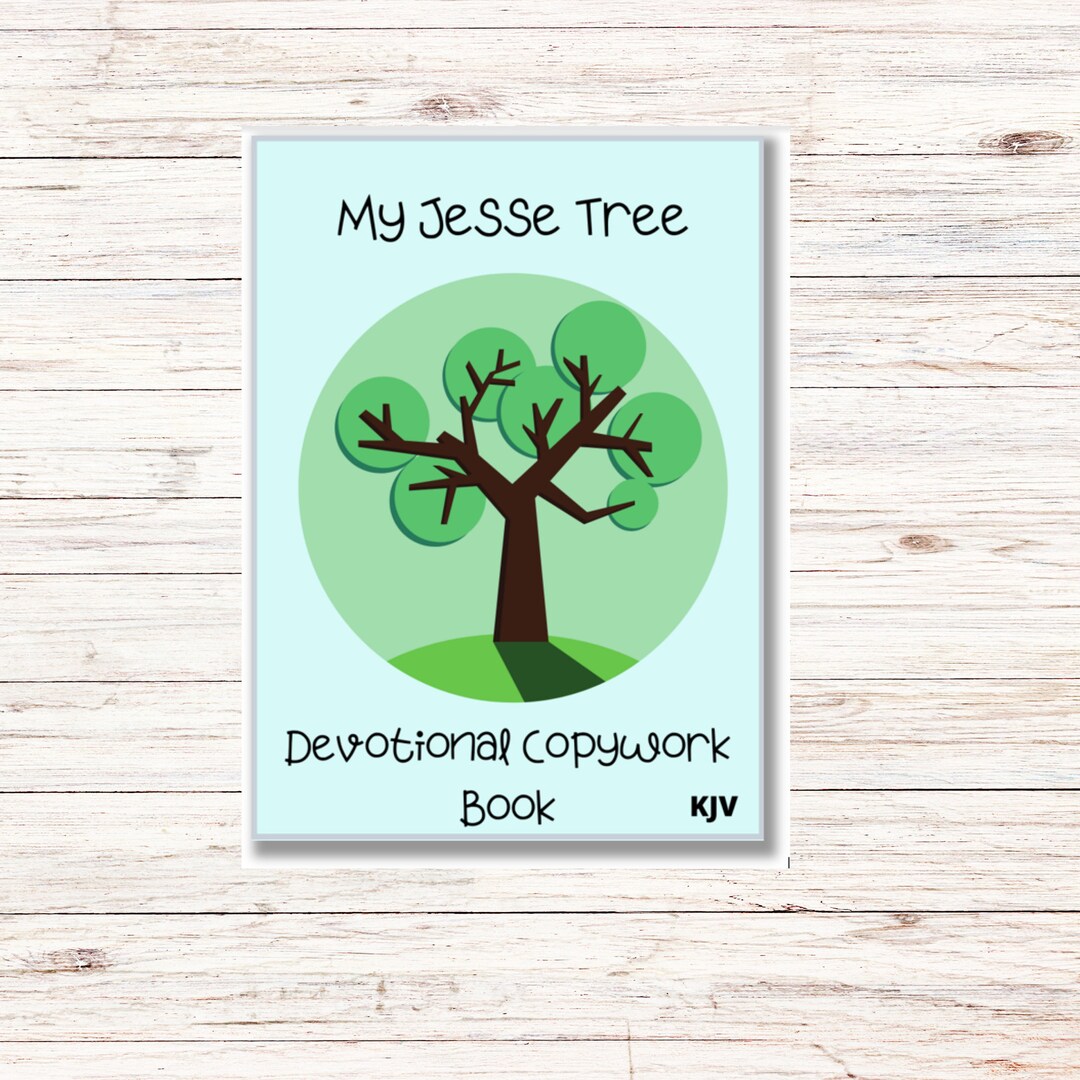 Jesse Tree Devotional Copywork KJV Version Charlotte Mason - Etsy