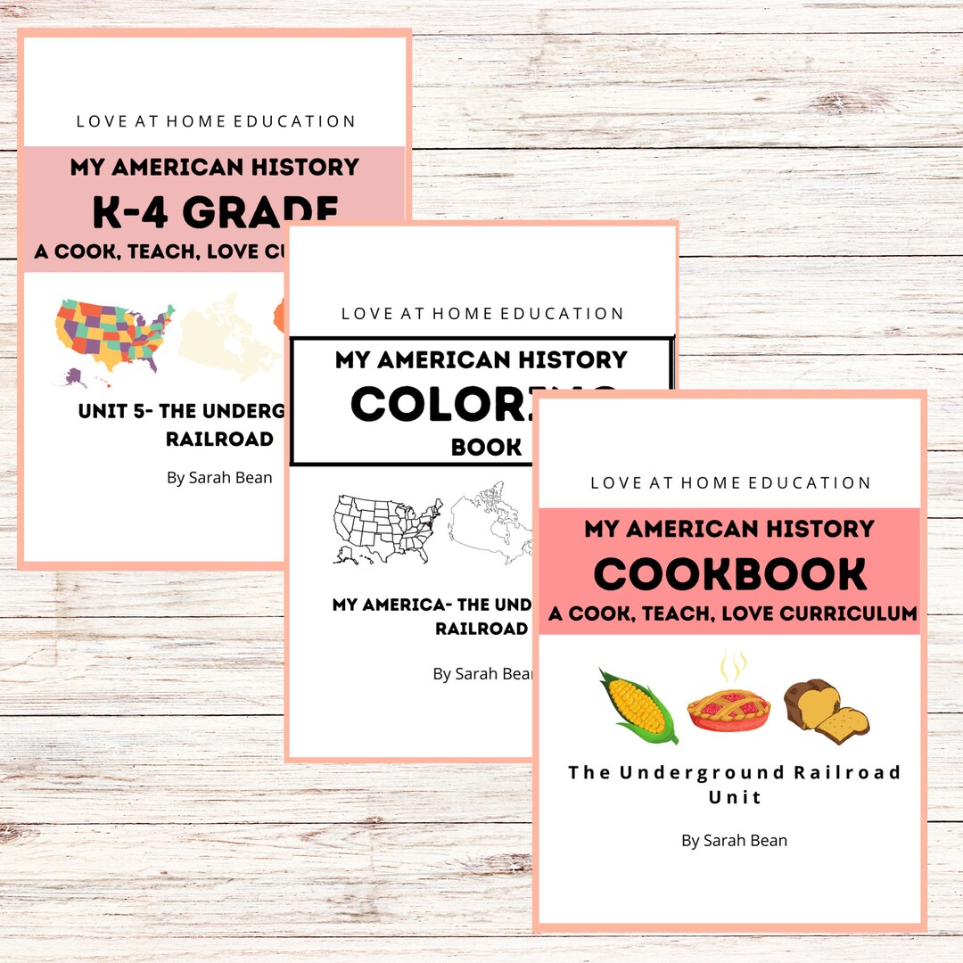 Underground Railroad Unit Study | My American History | K-4th Grades ...