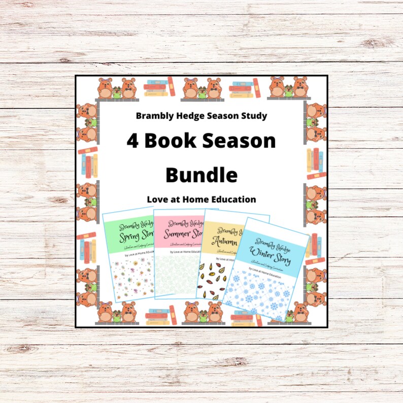 Brambly Hedge the High Hills Book Guide, Homeschool Literature and ...