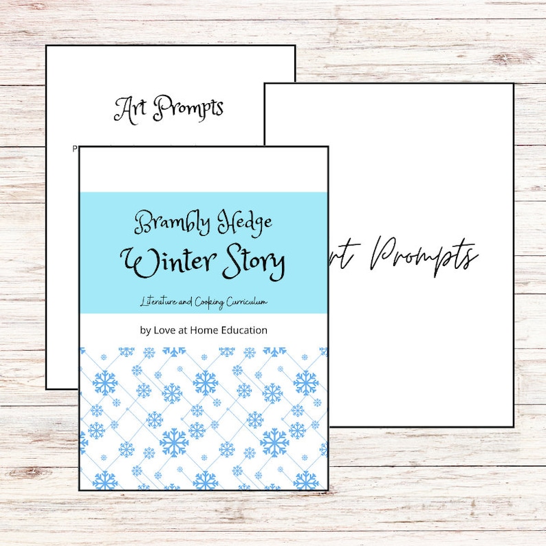 Brambly Hedge Winter Story Book Guide, Homeschool Literature and ...