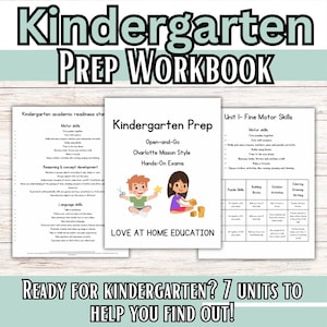 Full Year of Kindergarten, Our Loving Kindergarten Homeschool ...