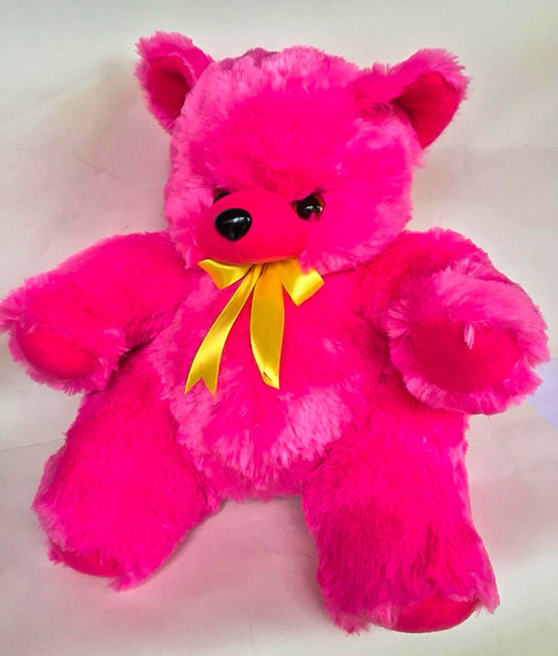 Beautiful Cute Pink Teddy Bear for Gift, Kids Stuffed Plush Panda - Etsy