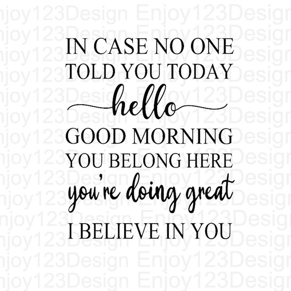 In Case No One Told You Today Printable - Etsy In Case No One Told You Today Printable - Etsy