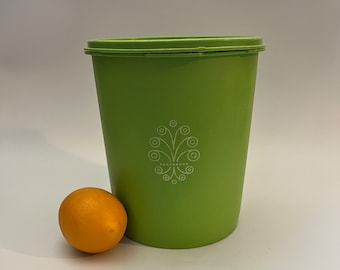 Set of Four Vintage Green Tupperware Containers - Etsy