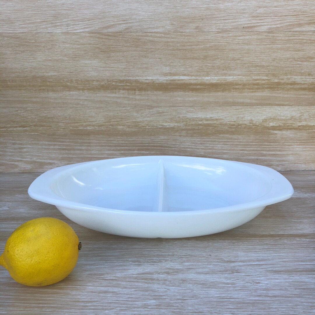 Pyrex | Opalware | Divided Casserole - Etsy