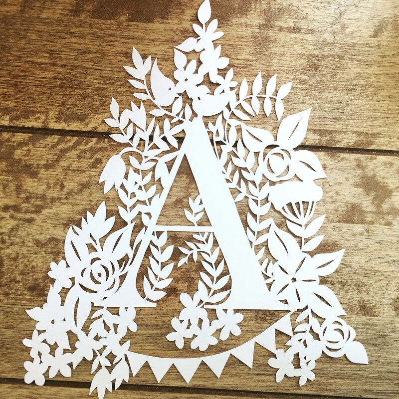 Personalized Papercut - Etsy