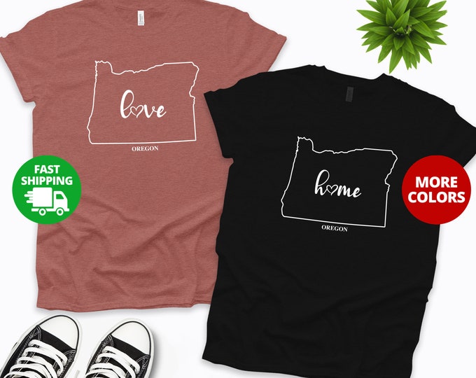 Oregon Roots Tee, State Roots Shirt, Oregon Shirt, Oregon Tee, State ...
