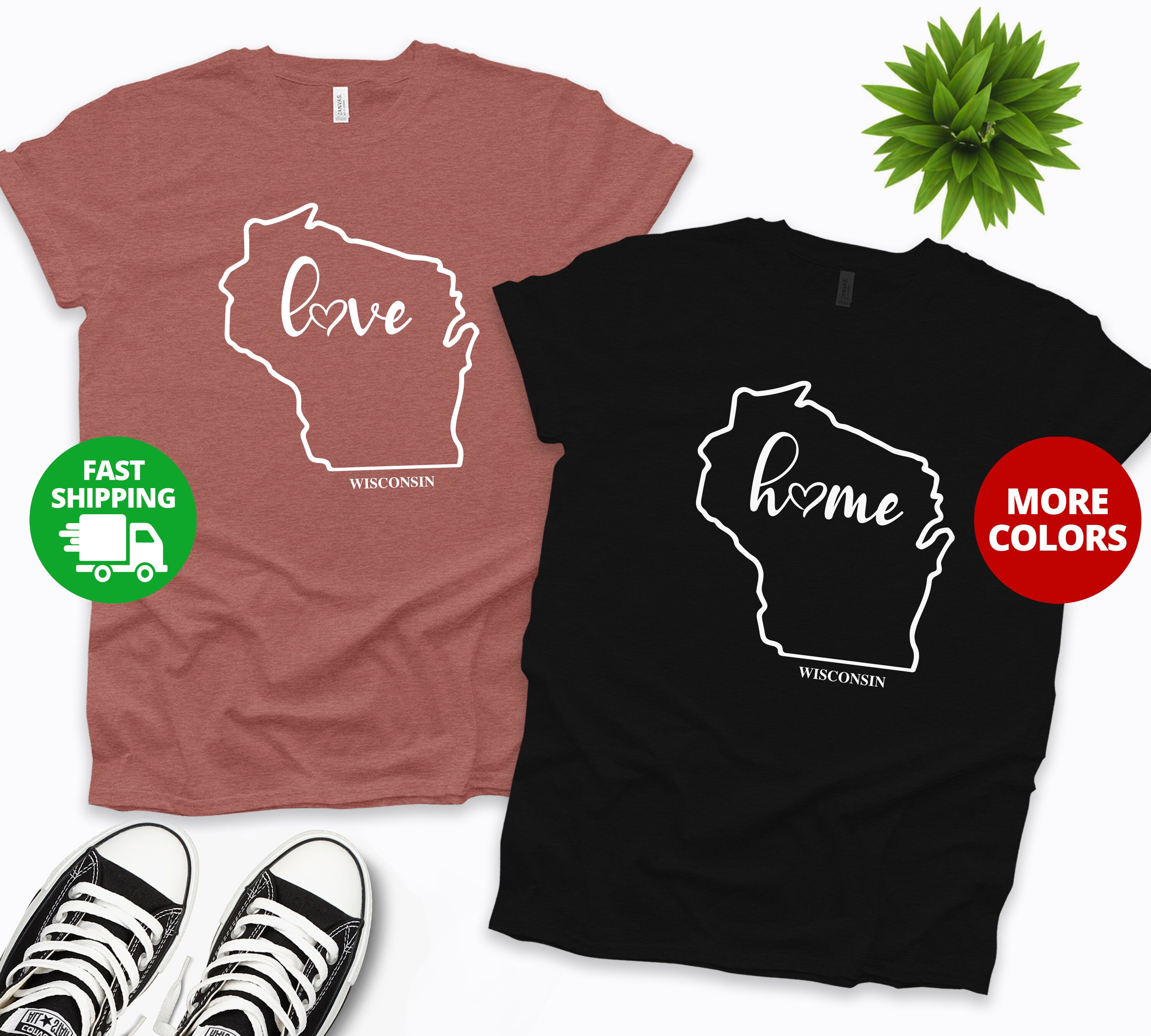 Wisconsin Shirt Wisconsin Travel Shirt Wisconsin State | Etsy