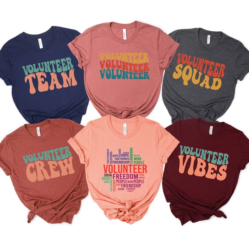 Volunteer Tshirt - Etsy