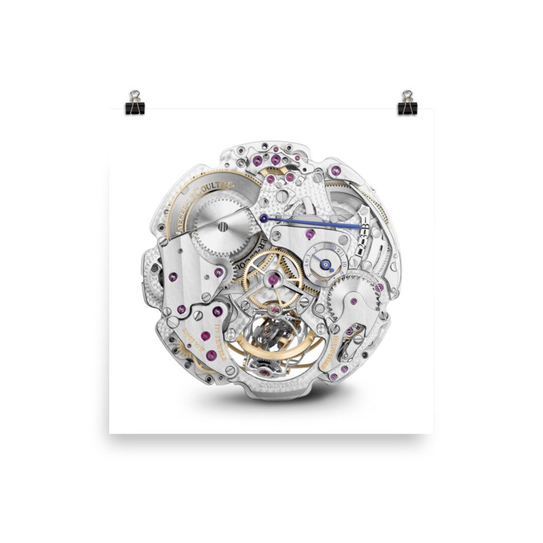 Jaeger Lecoultre Watch Movement Luxury Watch Art, Watch Artwork, Modern ...