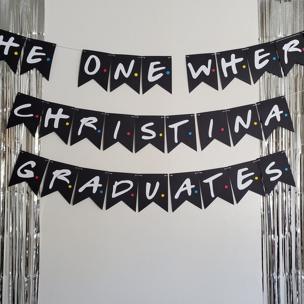 Friends Theme Graduation Party - Etsy
