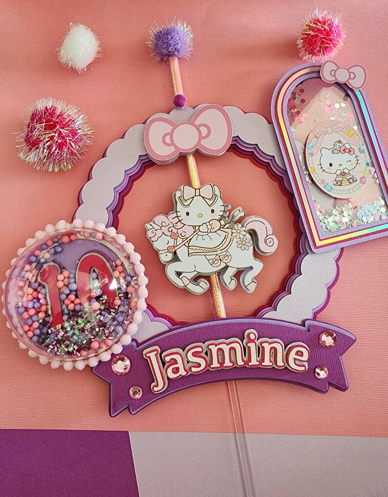 Hello Kitty Cake Topper, Cake Topper Hello Kitty, Hello Kitty Party ...