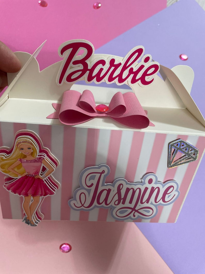 Barbie Party Boxes Barbie Party Boxes Barbie Family Party - Etsy