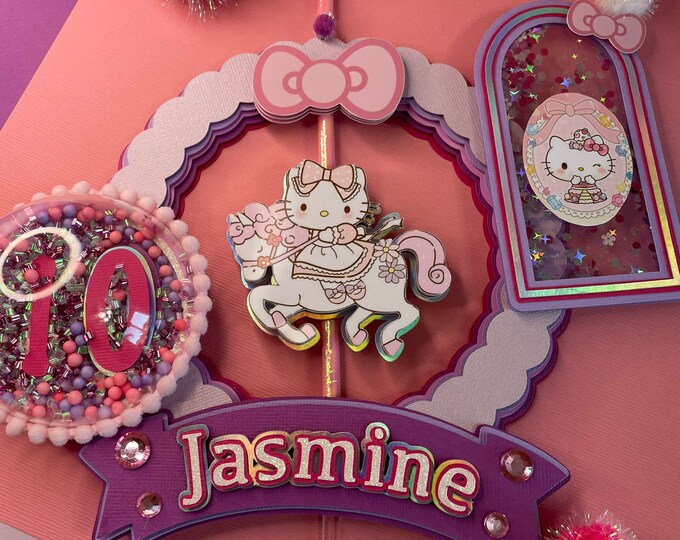 Hello Kitty Cake Topper, Cake Topper Hello Kitty, Hello Kitty Party ...