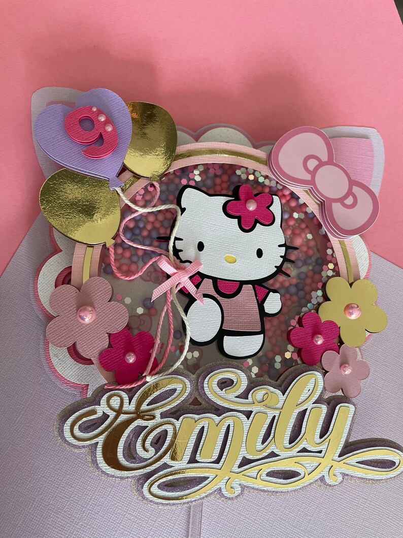 Hello Kitty Cake Topper Cake Topper Hello Kitty Hello Kitty - Etsy