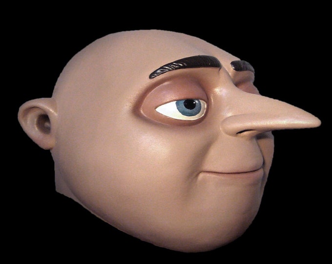Despicable Me Latex Mask, Felonius Gru Mask, Villan Costume, Cosplay - Etsy