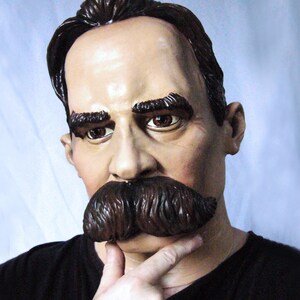 Friedrich Nietzsche Latex Mask Übermensch Mask | Etsy