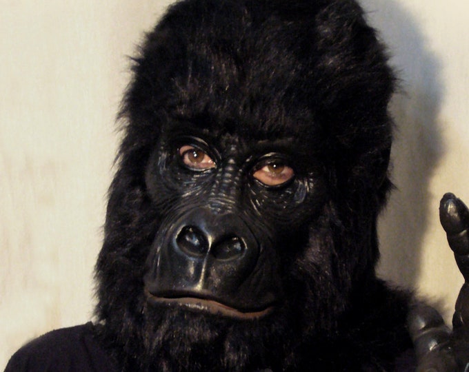 Gorilla Latex Mask, Planet of the Apes, Primate Mask, for Monkey ...