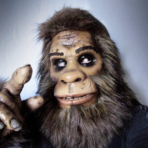Bigfoot Mask, Sasquatch Latex Mask, Yeti Custome, Forest Monster ...