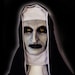 Valak Demon Nun Latex Mask, , Scary Movie, Horror Costume, Halloween - Etsy