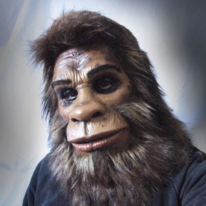 Bigfoot Mask, Sasquatch Latex Mask, Yeti Custome, Forest Monster ...